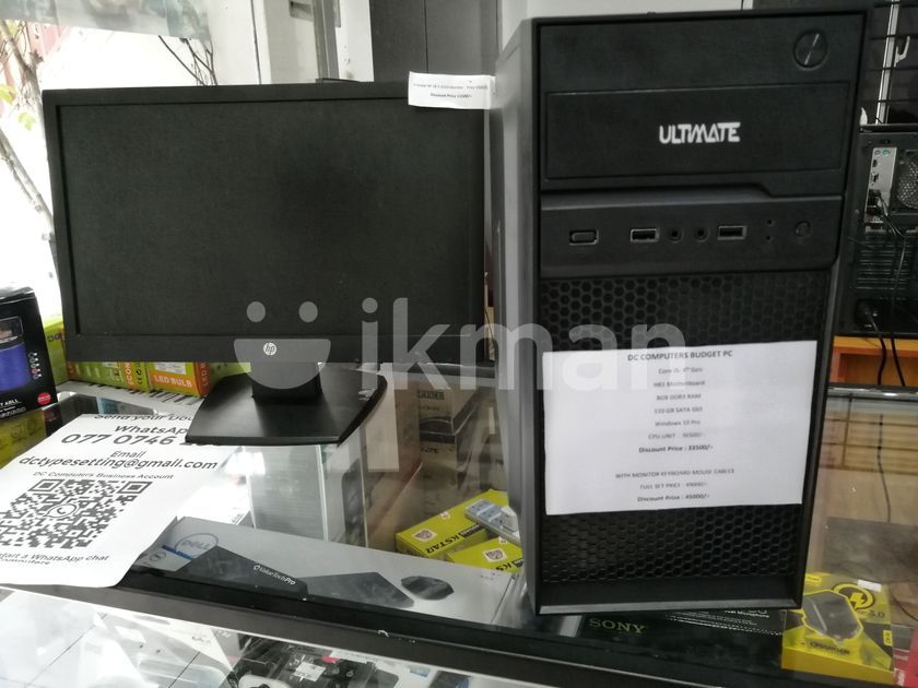 Core i5 4Th Gen 8GB RAM Desktop PC for Sale in Ratmalana | ikman