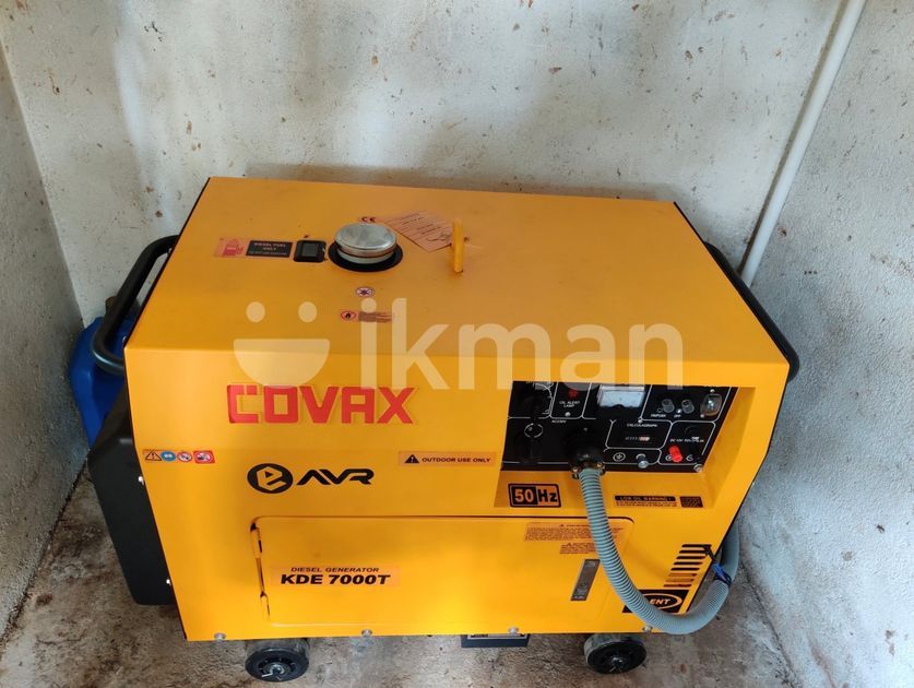 Covax 5KW Diesel Generator KDE7000T for Sale in Matugama | ikman