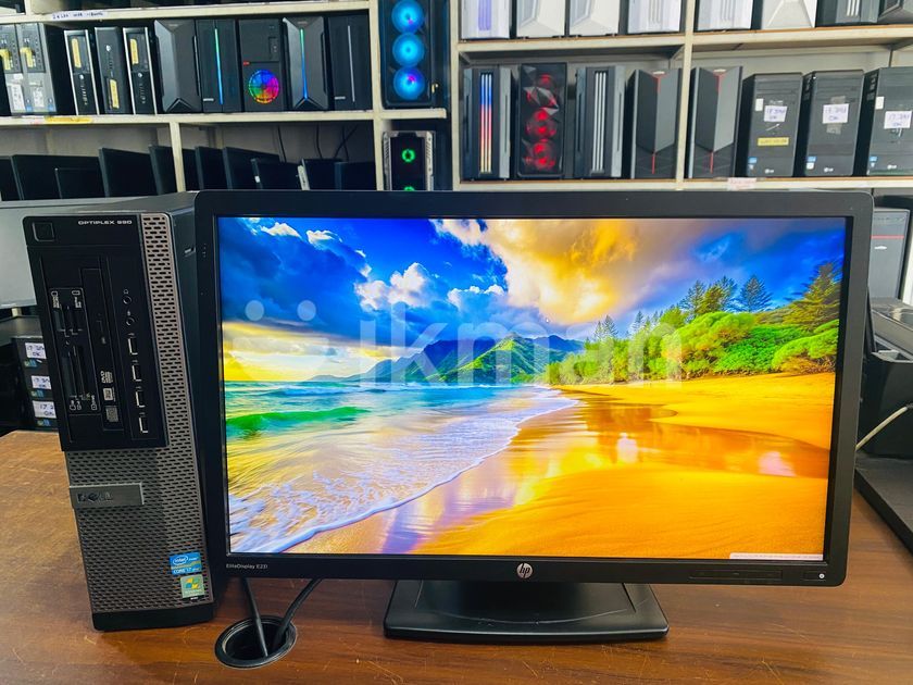 Dell Core i3 3rd Gen 4GB-500GB PC With 22'' Wide Monitors for Sale in ...