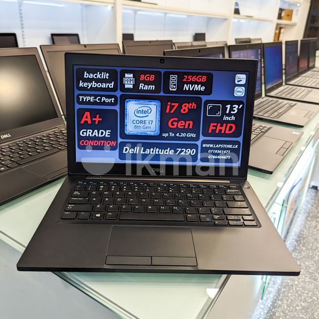 Dell Latitude 7290 | Core i7 - 8th Gen + 8GB RA 256SSD Ultra Slim for ...