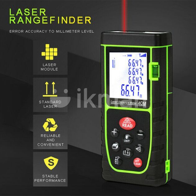 Distance Meter / Laser Tape 40M 131ft Digital Measuring New in Colombo ...