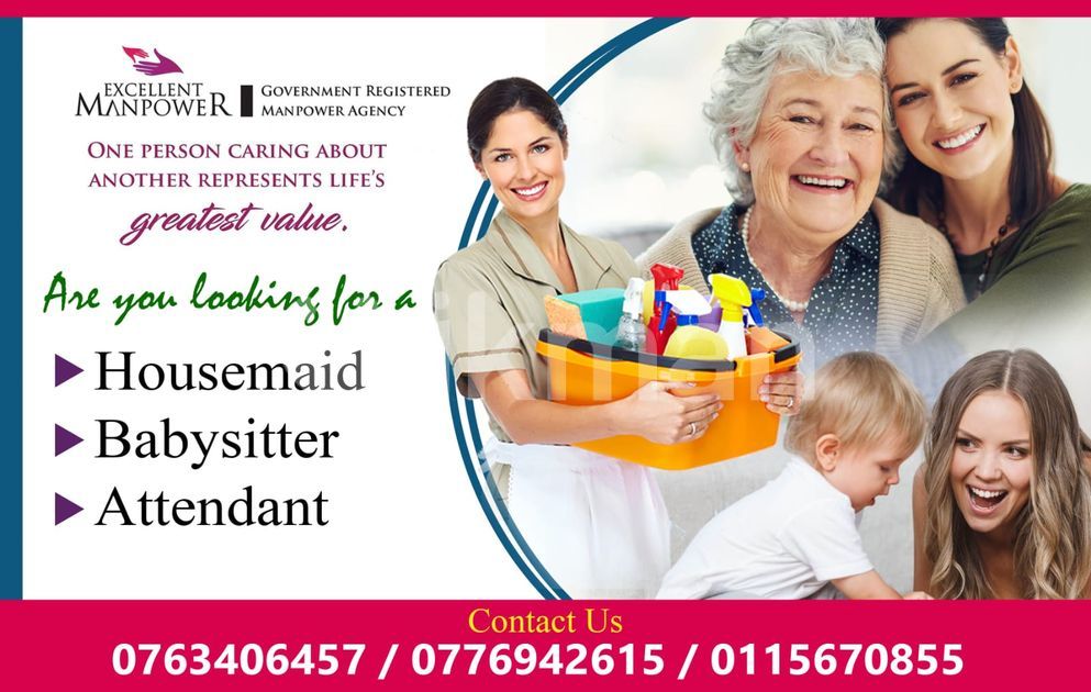 Domestic Helpers Attendants and Babysitters | Colombo 3 | ikman