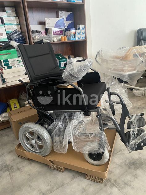 Electric Wheel Chair Joystick Operator Foldable for Sale in Kandy City ...