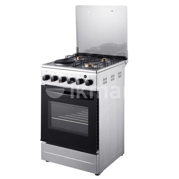 EURO (Turkey) Free standing Electric oven 3 Gas burner + 1 Hot Plate ...