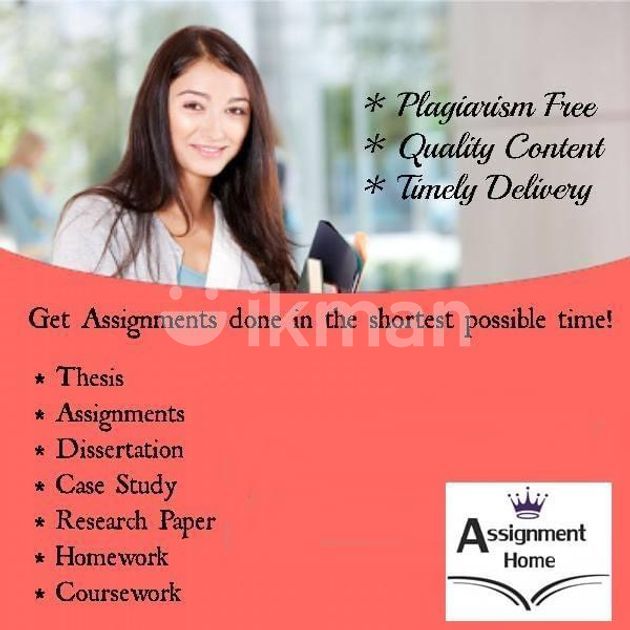 Experience Assignment Writing Support | Sharjah | ikman