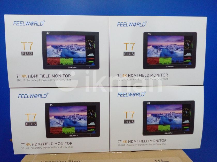 Feelworld T7 Plus 7" 3D LUT, Waveform & Vectorscope Monitor in Colombo ...