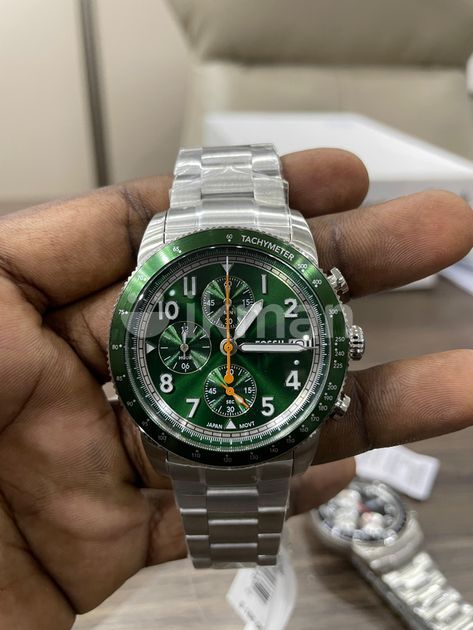 Fossil Sport Tourer FS6048 – 42mm Green Chronograph for Sale in Ja-Ela ...