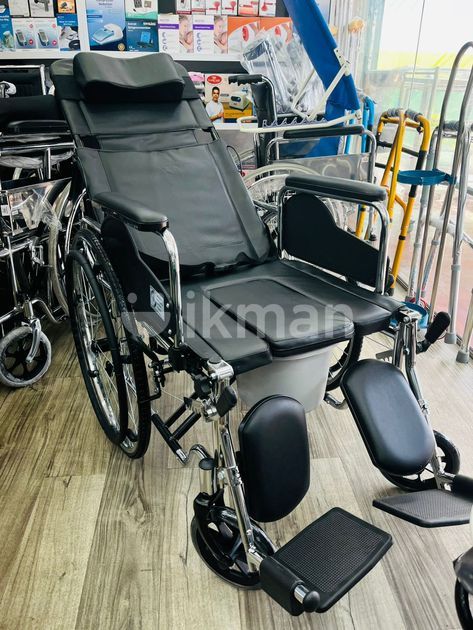 FULL OPTION COMMODE WHEEL CHAIR for Sale in Nugegoda | ikman