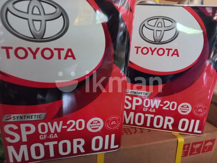 Genuine Toyota Prius Motor Oil 0W 20 (Japan) for Sale in Moratuwa | ikman
