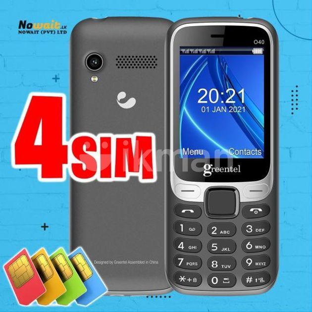 Greentel O40 4SIM 1Year (New) in Wattala | ikman