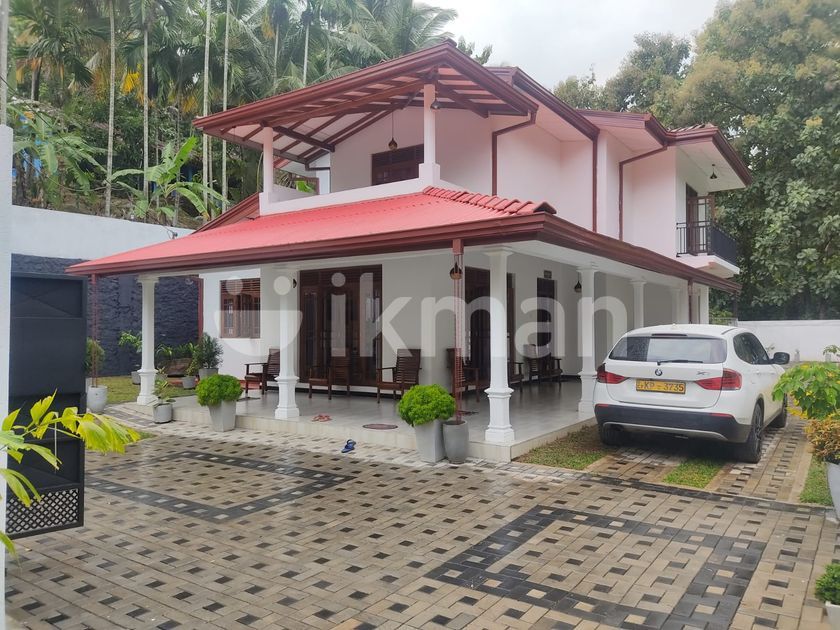 ගෘහ භාණ්ඩ සමග විදේශගතවන බැවින් ලස්සන දෙමහල් නිවසක් විකිණීමට-Kagalla | ikman