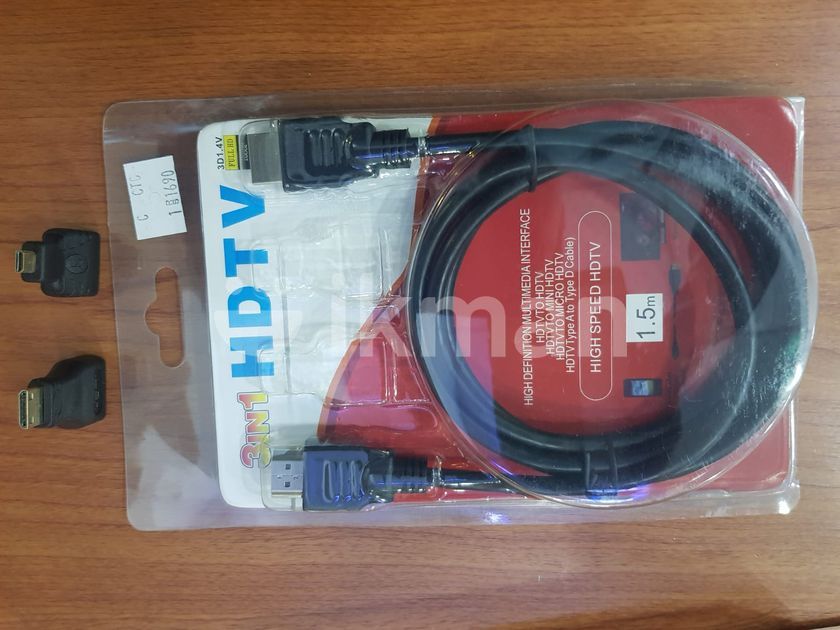 HDMI Cable MINI + Micro Convertor for Sale in Boralesgamuwa | ikman