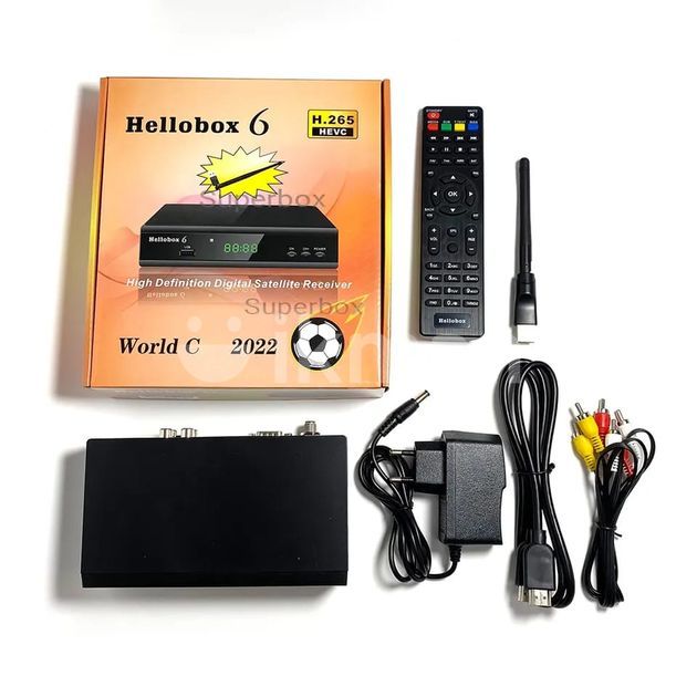 Hellobox 6 Satellite Receiver CCCAM for Sale in Kandy City | ikman