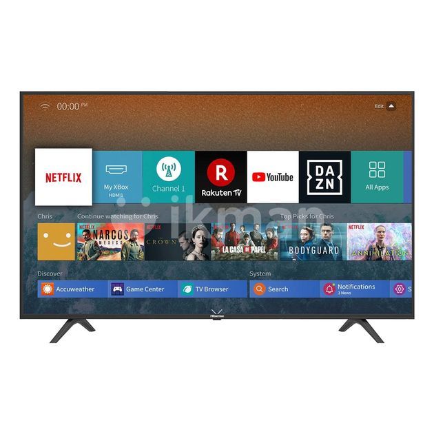 Hisense 43 inch Smart Android FHD LED Frameless TV A4 for Sale in ...