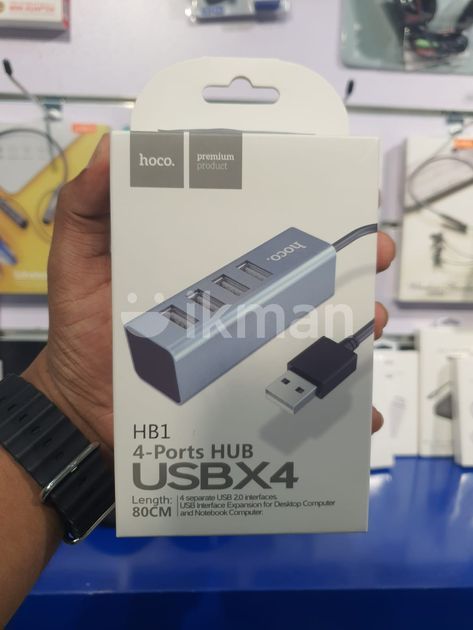 HOCO 4 port HB1 USB Hub in Rajagiriya | ikman