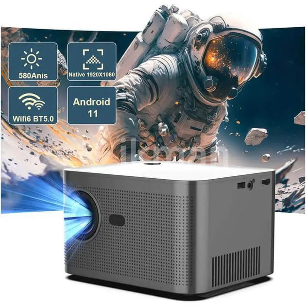 HY350 Android 11.0v Smart Projector, 1080p, WiFi & Bluetooth for Sale ...