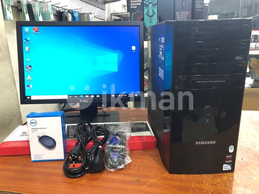 i3 2nd, 4gb Ram, 19 Wide Full Set Desktop Cpu Computer for Sale in ...
