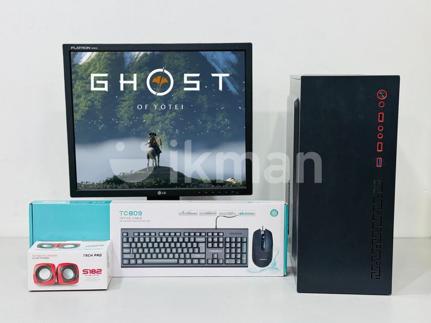 i3 6th Gen 8GB RAM 128GB SSD 500GB HDD 19" Square Monitor Full Set for ...