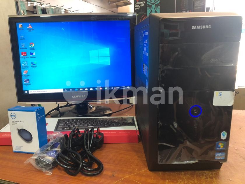 i5 3rd, 4GB RAM 20 Wide Monitor Desktop CPU Computer for Sale in ...