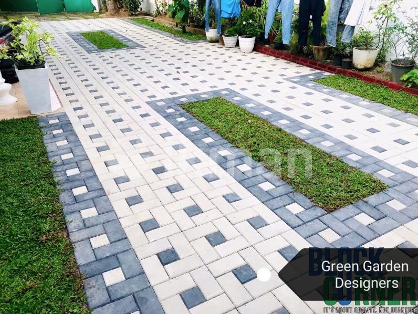Interlock Laying & Grass planting | Maharagama | ikman