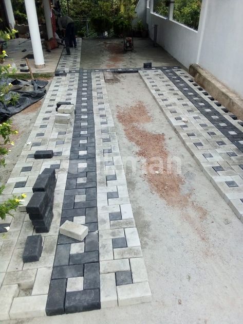 Interlock Paving & Grass Planting | Kotte | ikman