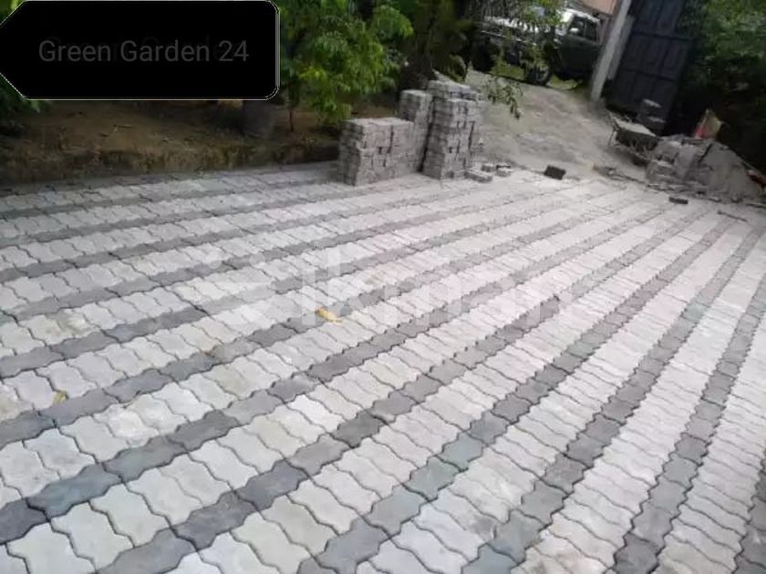 Interlock Paving and Grass Planting | Colombo 3 | ikman