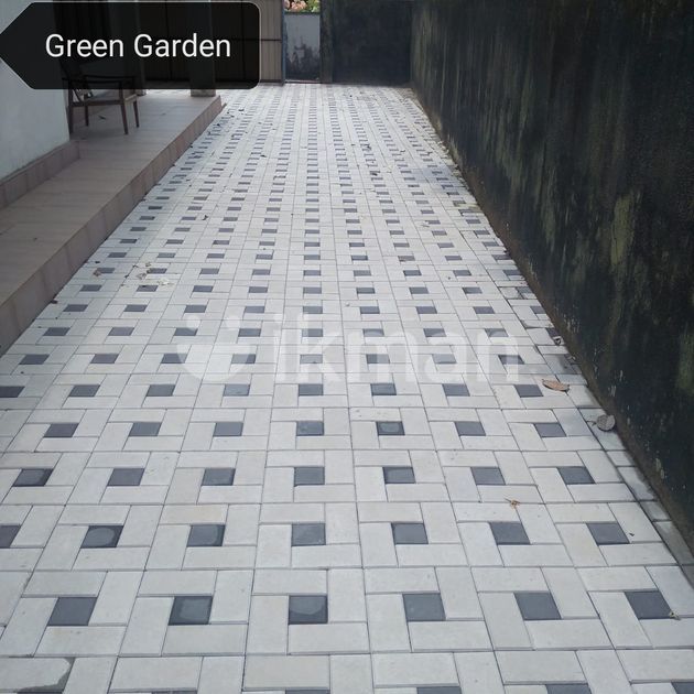 Interlock paving & grass planting | Colombo 4 | ikman