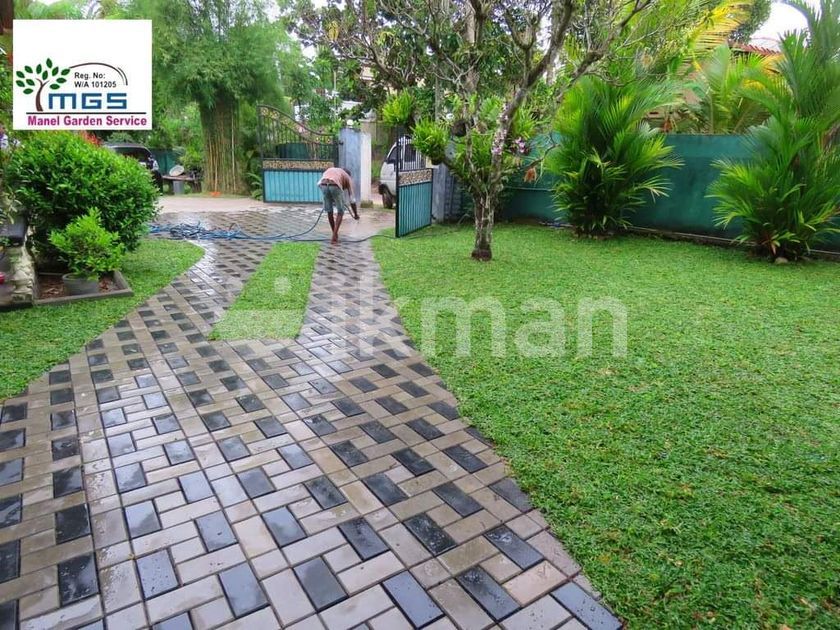 Interlock Paving Design Landscaping Garden Grass Service | Kottawa | ikman