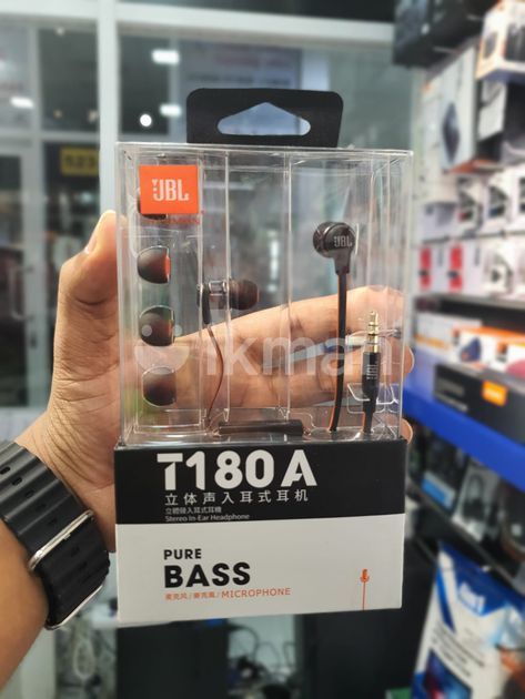 JBL T180A Earphone with Mic for Sale in Rajagiriya | ikman