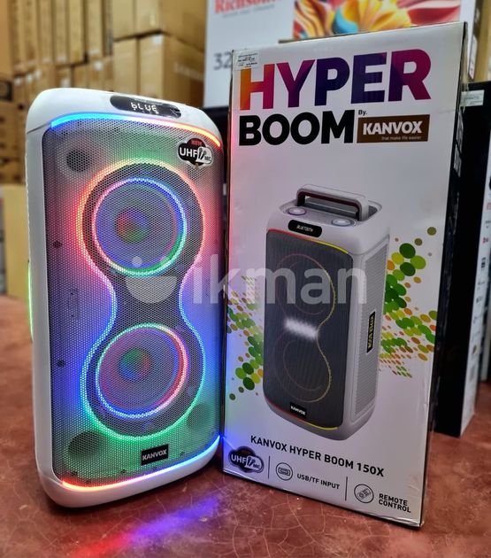 Kanvox Hyper Boom Speaker With 2 Mic (HB-150X) විකිණීමට | කඩවත | ikman