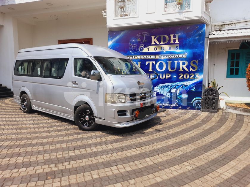 KDH High Roof Van for Hire 9/15 Seater for Sale in Meegoda | ikman
