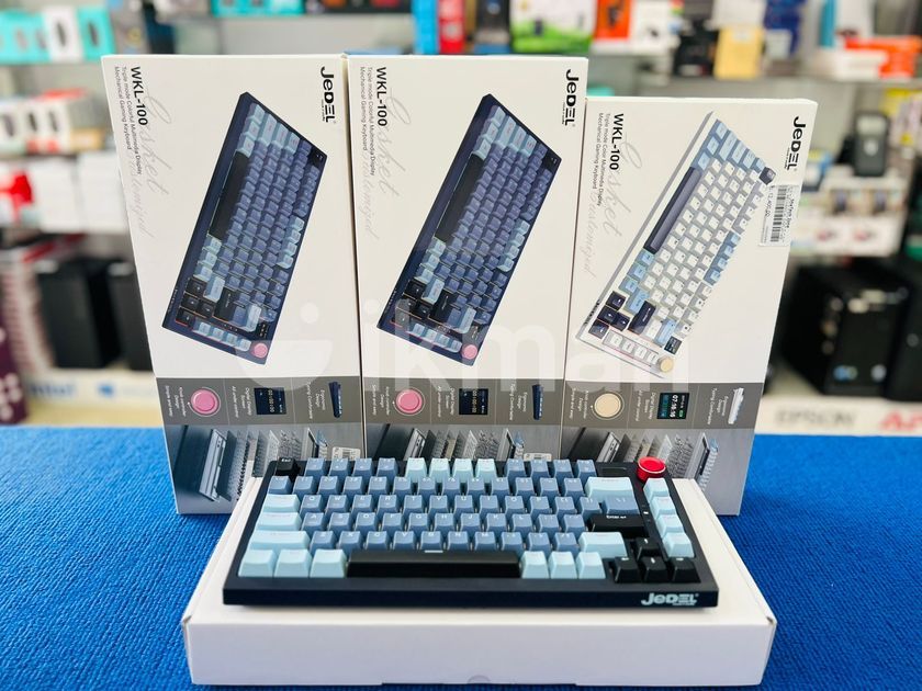 KEYBOARD (MECHANICAL) TRIPLE MODE GAMING - JEDEL WKL-100 (NEW) for Sale in Kadawatha | ikman