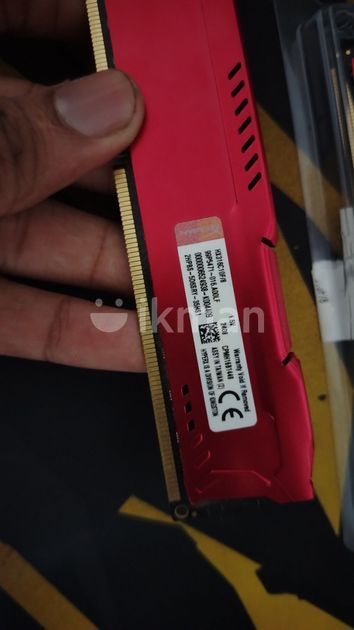 HyperX Fury DDR3 RAM – 16GB (2×8GB) | 1600MHz for Sale in Homagama | ikman