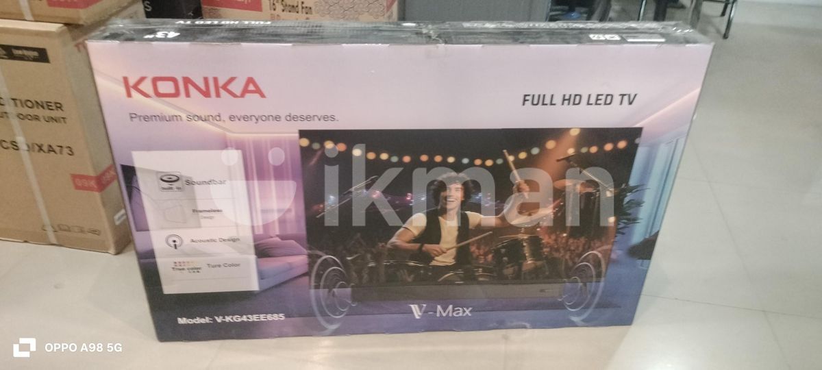 Konka 43" V - Max Full HD LED TV for Sale in Kotte | ikman