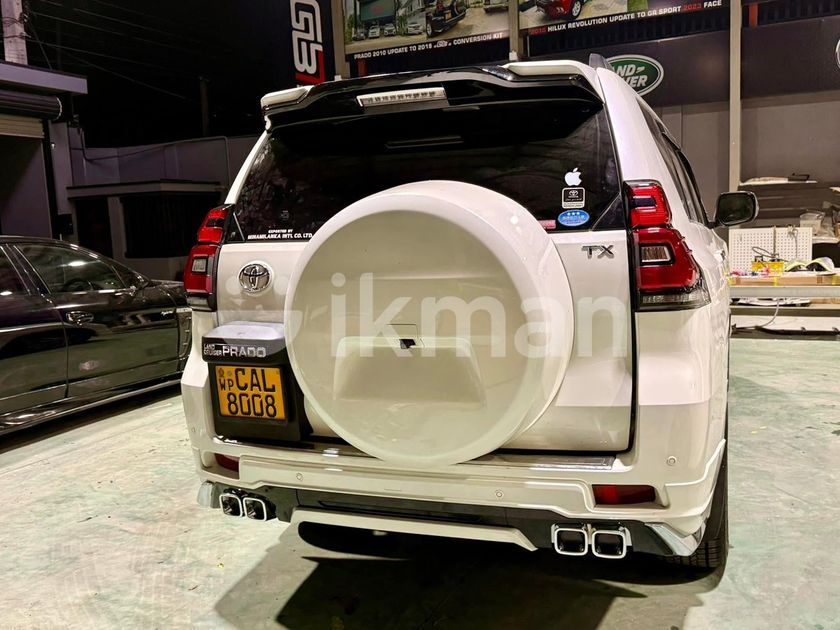 Land Cruiser Prado 150 Back Door Set With Spare Wheel Cover for Sale in ...