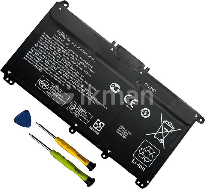 Laptop Inbuilt Battery HP(HT03XL-CM03XL) DELL(WDXOR) Repair service ...