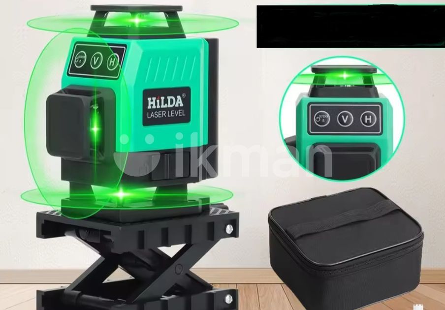 Laser Level meter 16 Line 4D 360 Self-Leveling - indoor and outdoor new ...