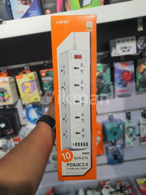 LDINO 10 Sockets & 05 USB+1 PD Port SC10610 Extension Code for Sale in ...