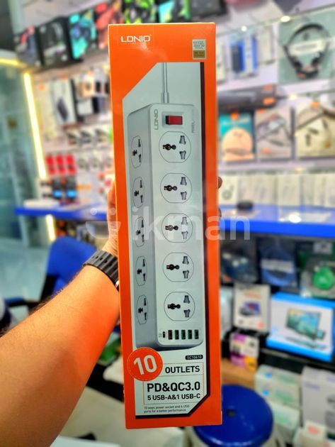 LDINO SC10610 10 Sockets & 05 USB+1 PD Port Extension Code for Sale in ...