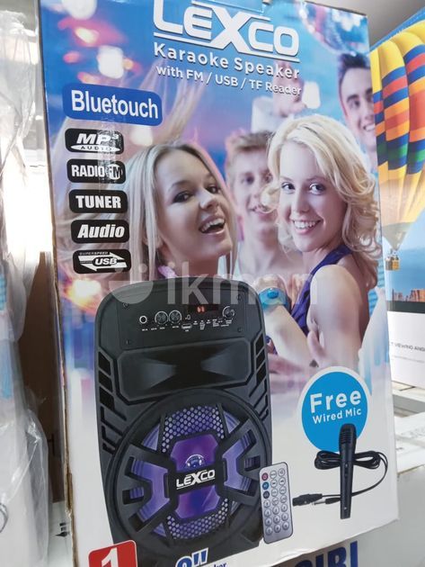 "Lexco" Speaker With Mic & Remote for Sale in Dehiwala | ikman