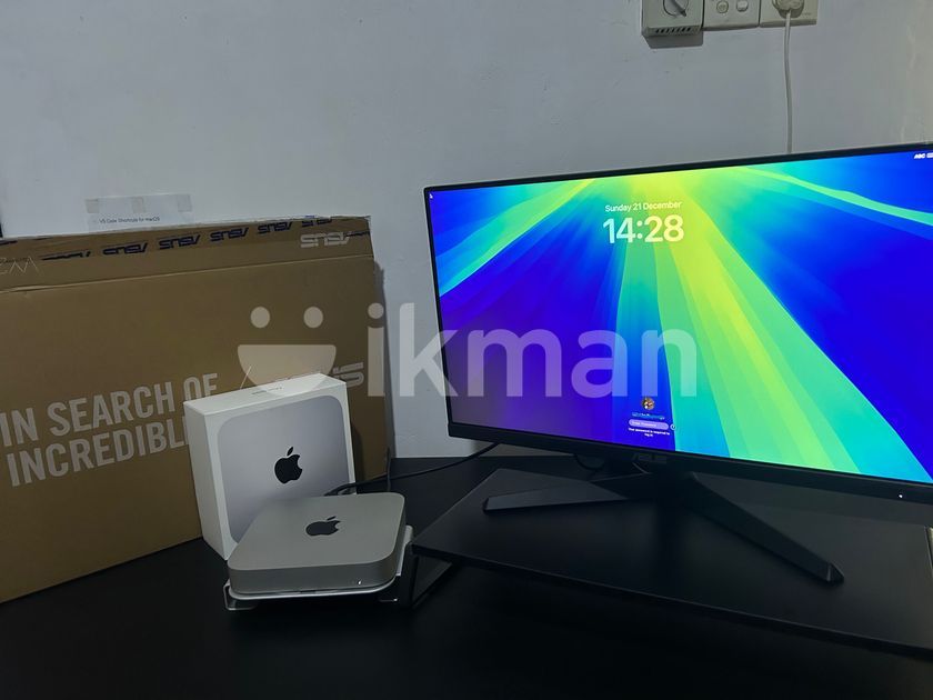 Mac Mini M1 Setup with Monitor for Sale in Homagama | ikman
