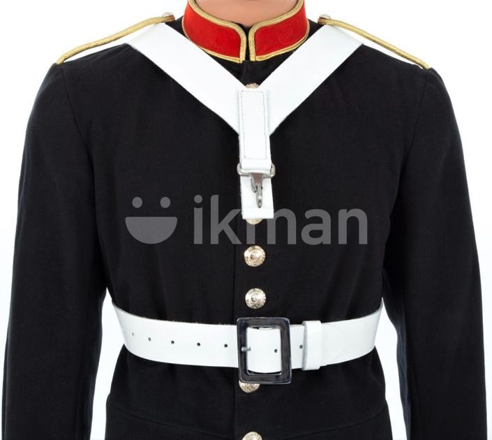 Marching Band Genuine White Leather Bass Drum Sling (Belt)Pakistan for ...