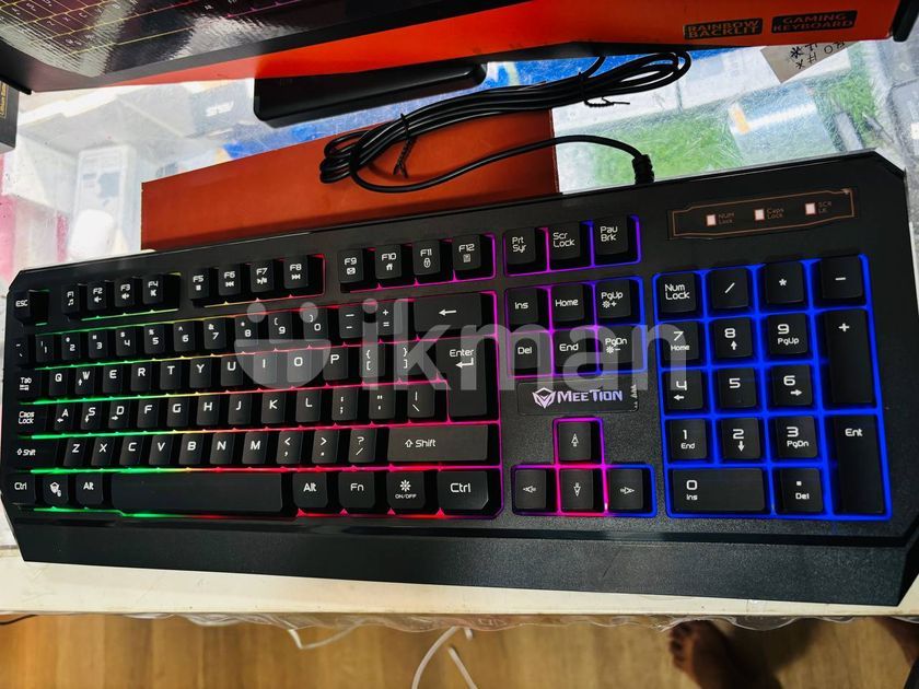 MEETION K9320 RAINBOW BACKLIT GAMING KEYBOARD for Sale in Bandaragama ...