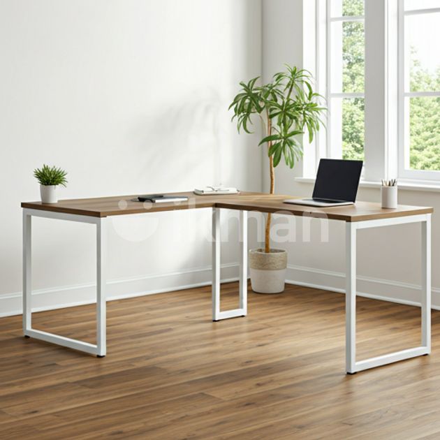 Melamine L Shaped Work Station Table for Sale in Homagama | ikman