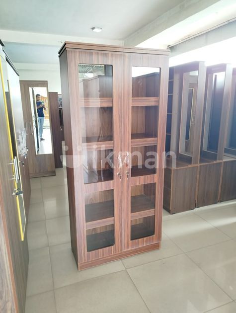 Melamine Office Cupboard 2D With Glass for Sale in Homagama | ikman