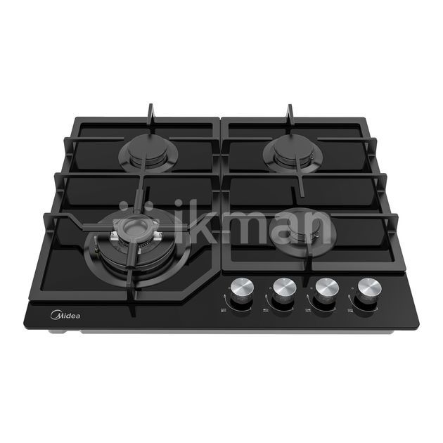 "Midea" Four Gas Burner Glass Top Cooker Hob for Sale in Dehiwala | ikman