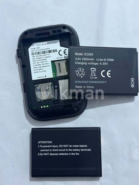 Mobitel Router battery DC009 2300mah svitin wipod for Sale in Nugegoda ...