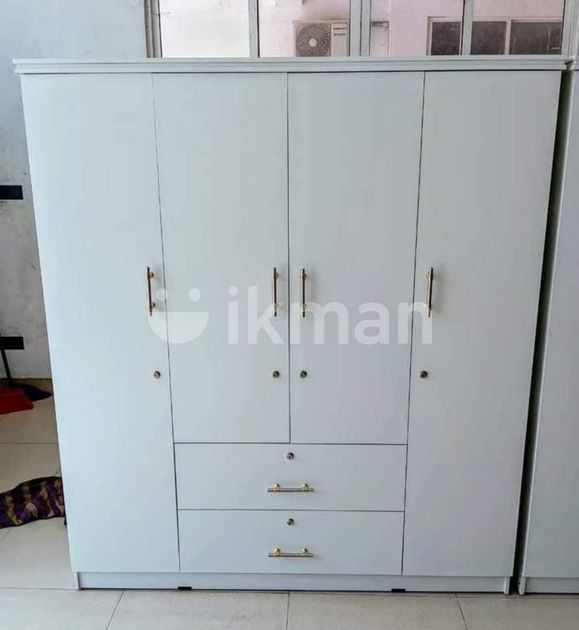 Modern 4D White Wardrobe for Sale | Kottawa | ikman