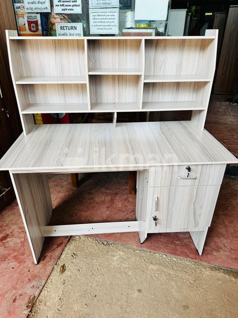 Modern 4x2 American White Rack Study Table for Sale | Kottawa | ikman