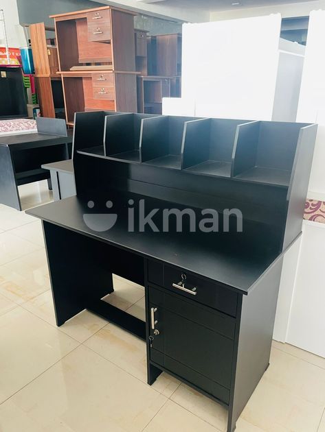 Modern 4x2 BLACK Study Table for Sale | Kottawa | ikman